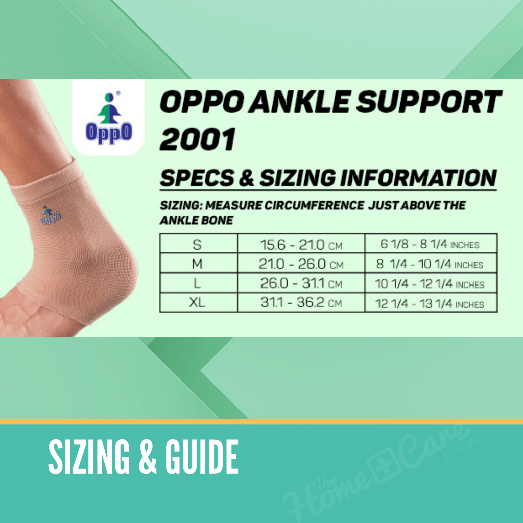 OppO Ankle Support 2001 | Ankle Guard Ankle Brace | Shopee Singapore
