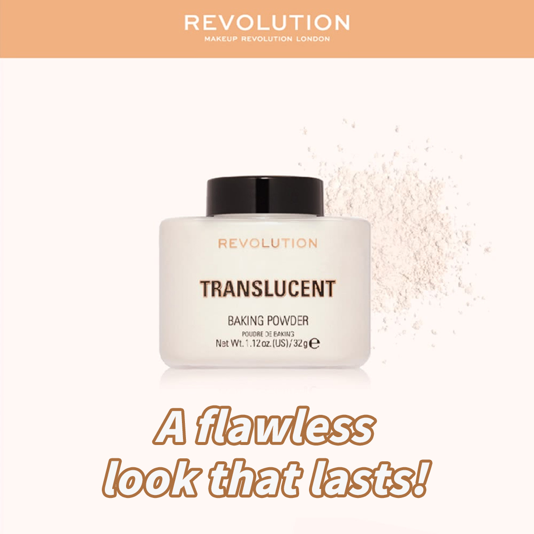 Revolution Loose Baking Powder 32g (Translucent / Banana Light / Banana ...