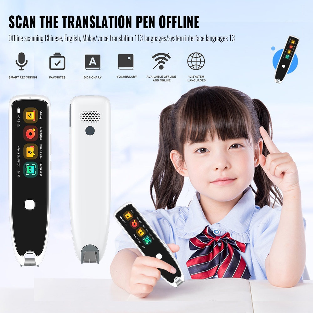 【Ready stock】Smart Scanning Translation Pen Translator Device ...