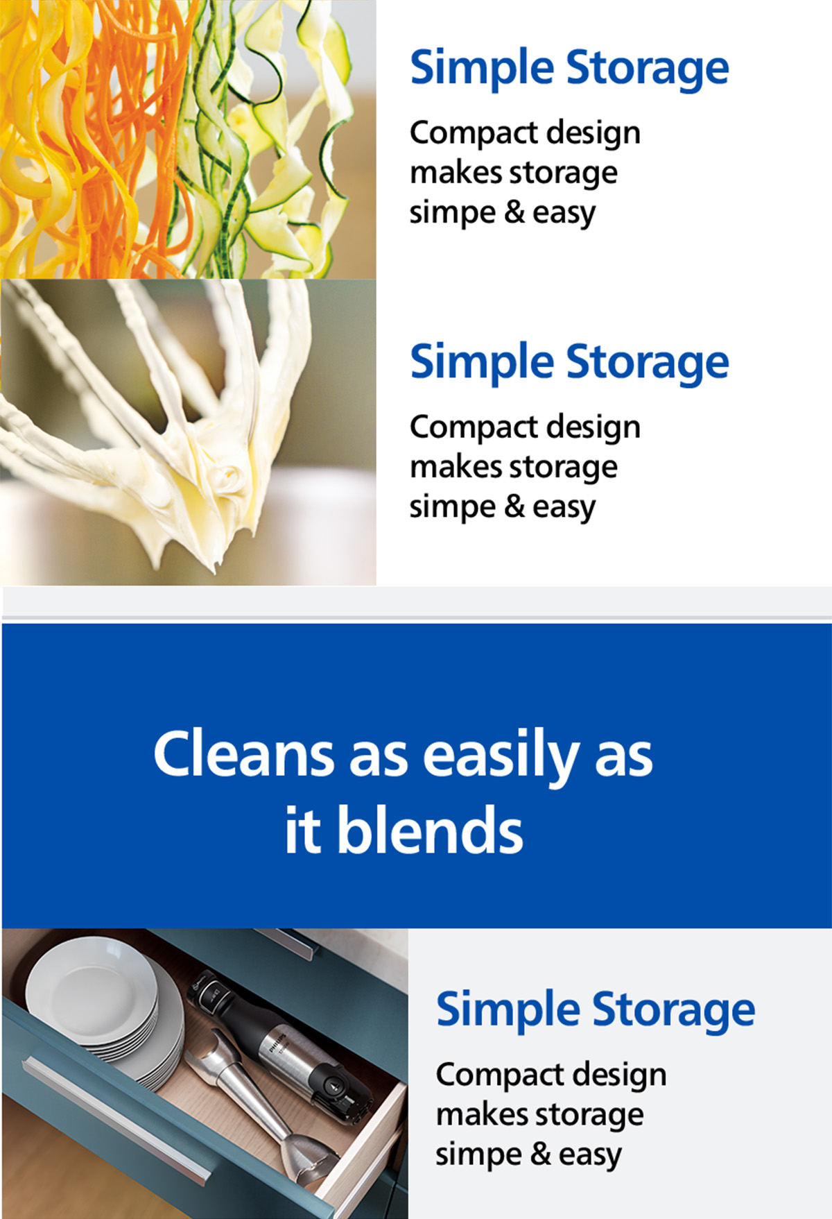 (NEW) PHILIPS High Power Hand Blender 5000 Series - HR2684/00, 1200W ...