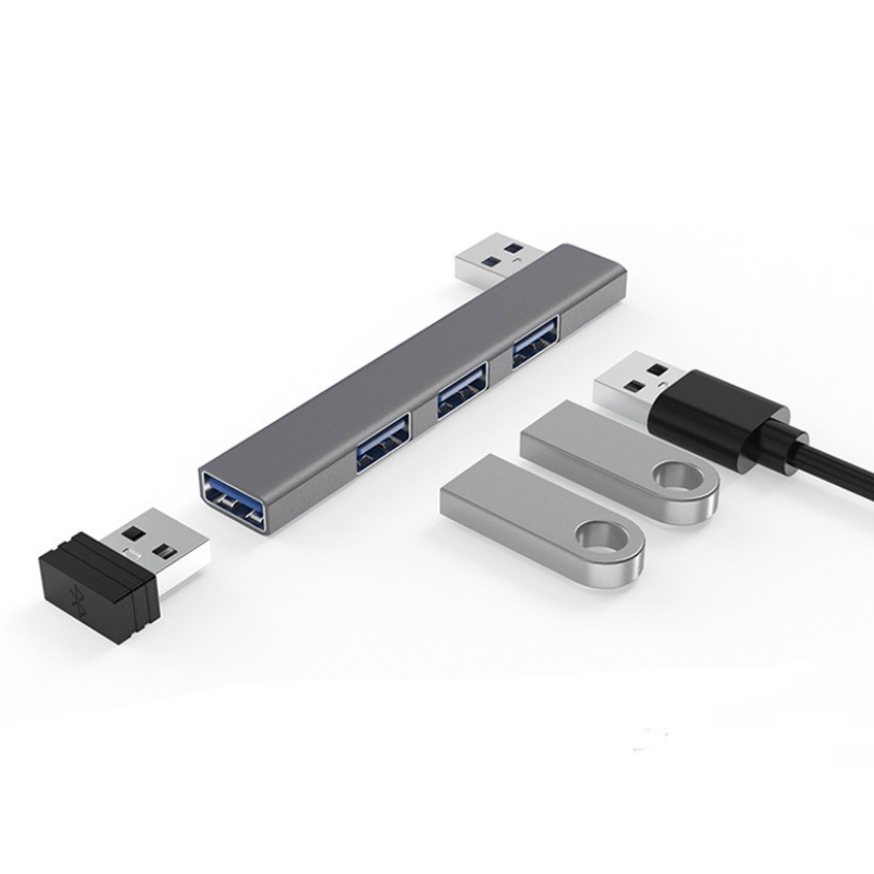 Aluminum USB 3.0 HUB Expander | Type-C Multi-Port Adapter | 4 Ports ...