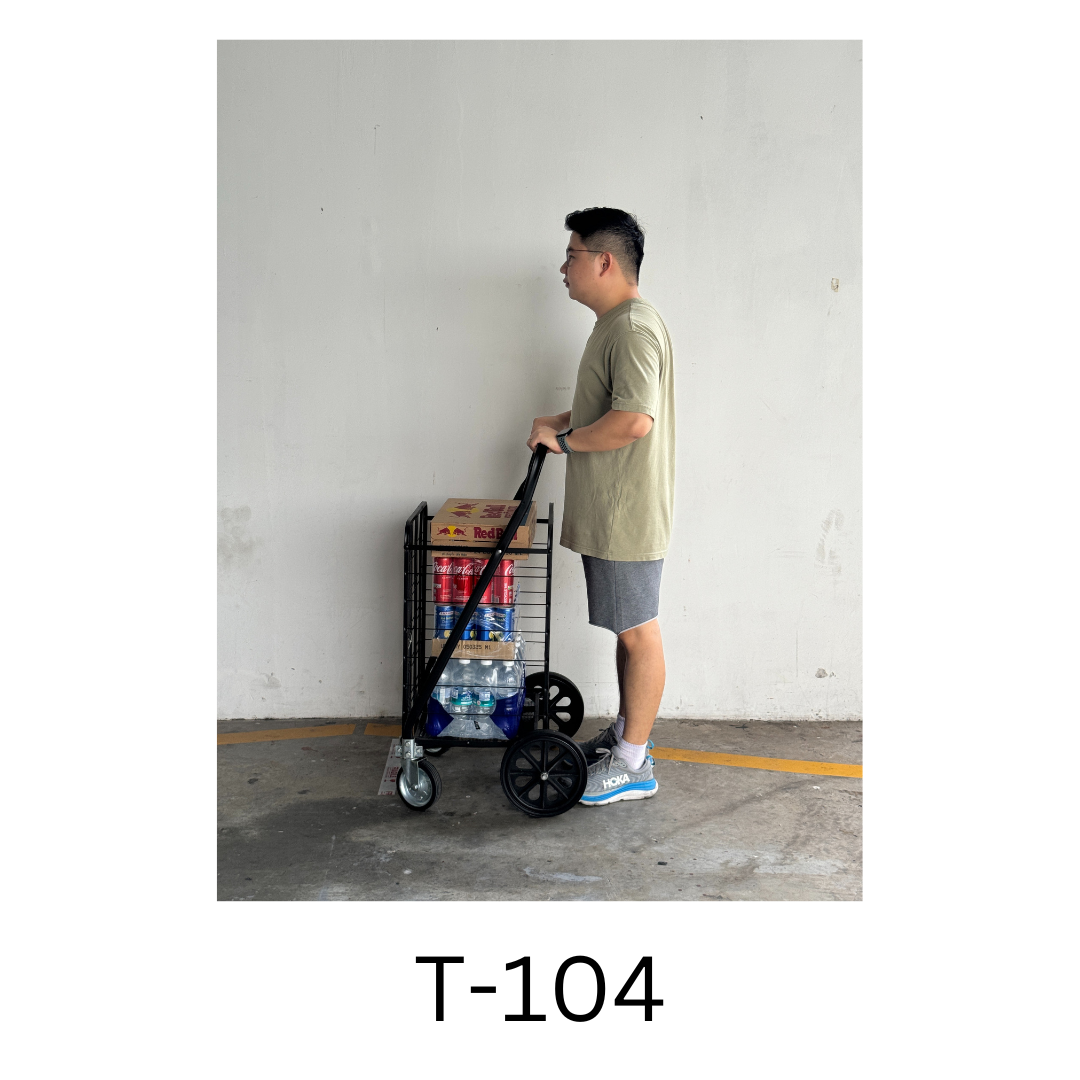 Aluminum Foldable Grocery Shopping Cart / Market Trolley With Swivel ...