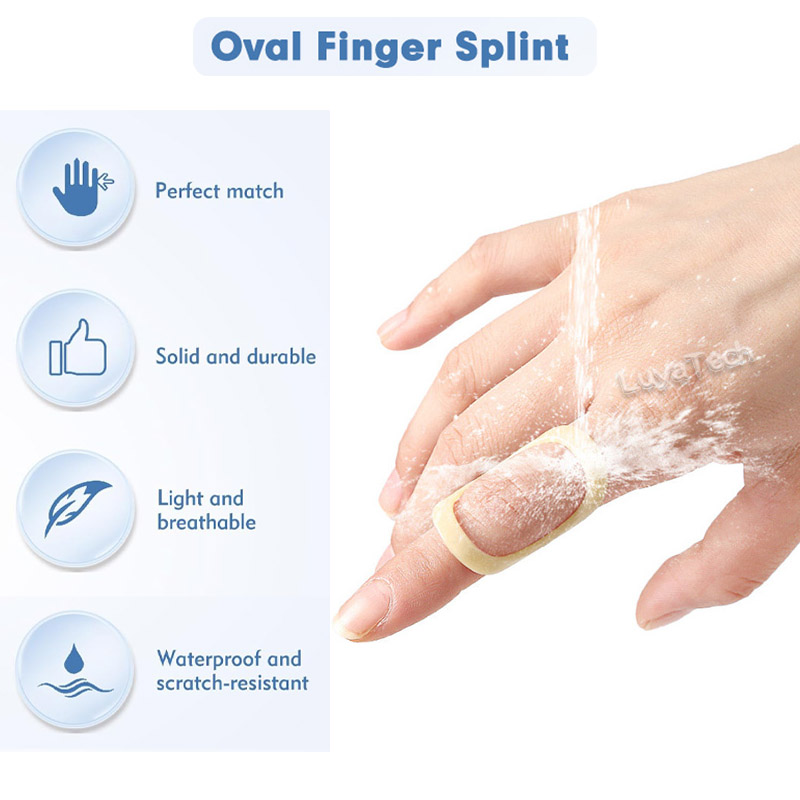 Oval Finger Splint Trigger Finger Brace Mallet Finger Splints Support ...