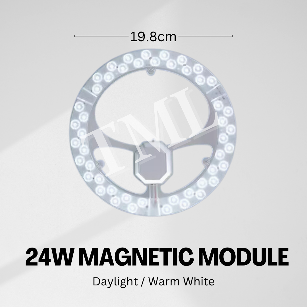 Ring LED Magnetic Module 24W 36W 40W 45W 48W 96W daylight Warm White ...