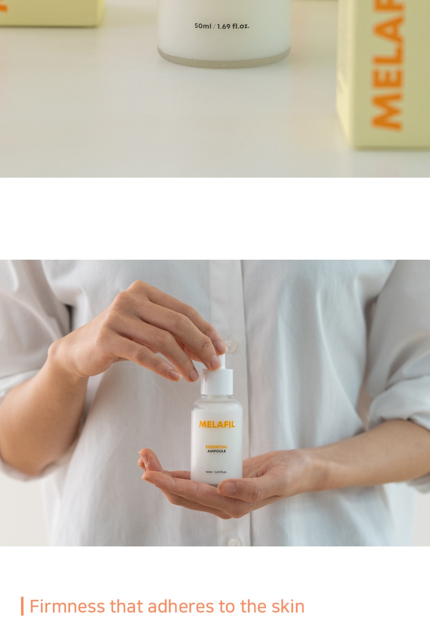 MELAFIL Essential Ampoule Face Moisturiser Skin Serum 50ml | Shopee ...
