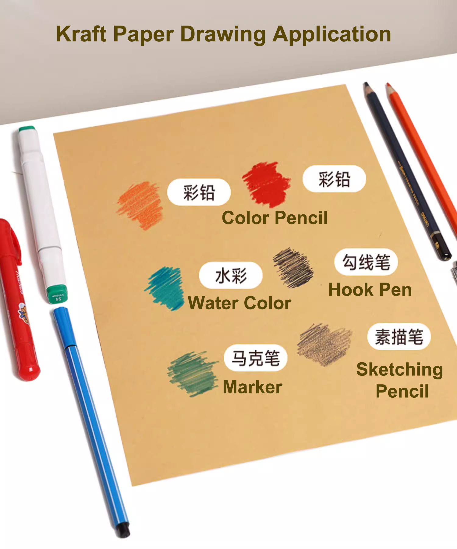 Versatile Brown Kraft Paper for Crafting & Gift Wrapping - A4/A3 Sizes ...