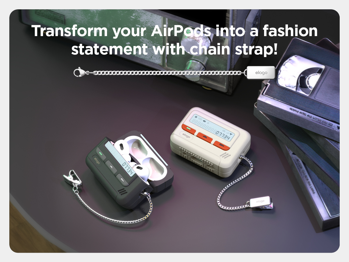 elago Pager Case Compatible for AirPods Pro 2nd Generation Case ...
