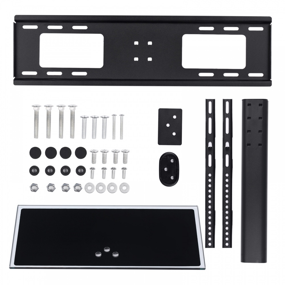 【Ready Stock】Universal Table TV Stand for 26"-70" LCD LED Screen Height ...