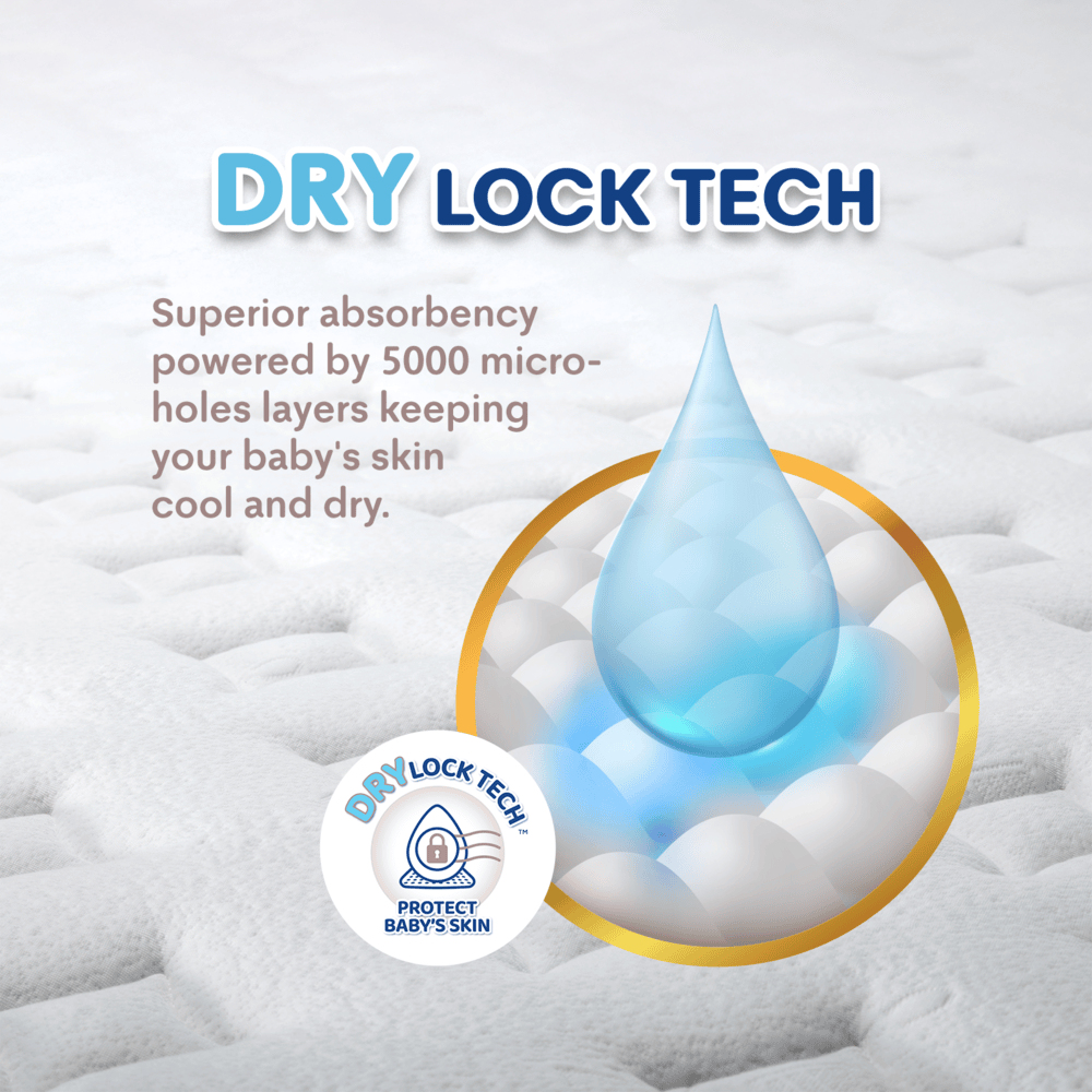 (New Range) Drypers SuperDry Premium Tape & Pants Baby Diaper M/L/XL ...