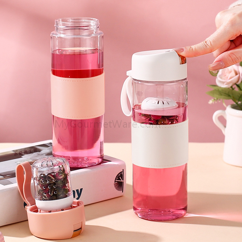 [SG STOCK] 450ml Magnetic Tea Capsule Tea Infuser Bottle Cold Brew ...