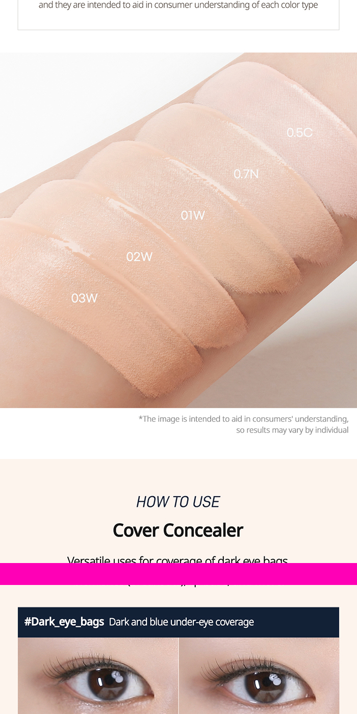 [PERIPERA] Double Longwear Cover Concealer 5.5g | Shopee Singapore