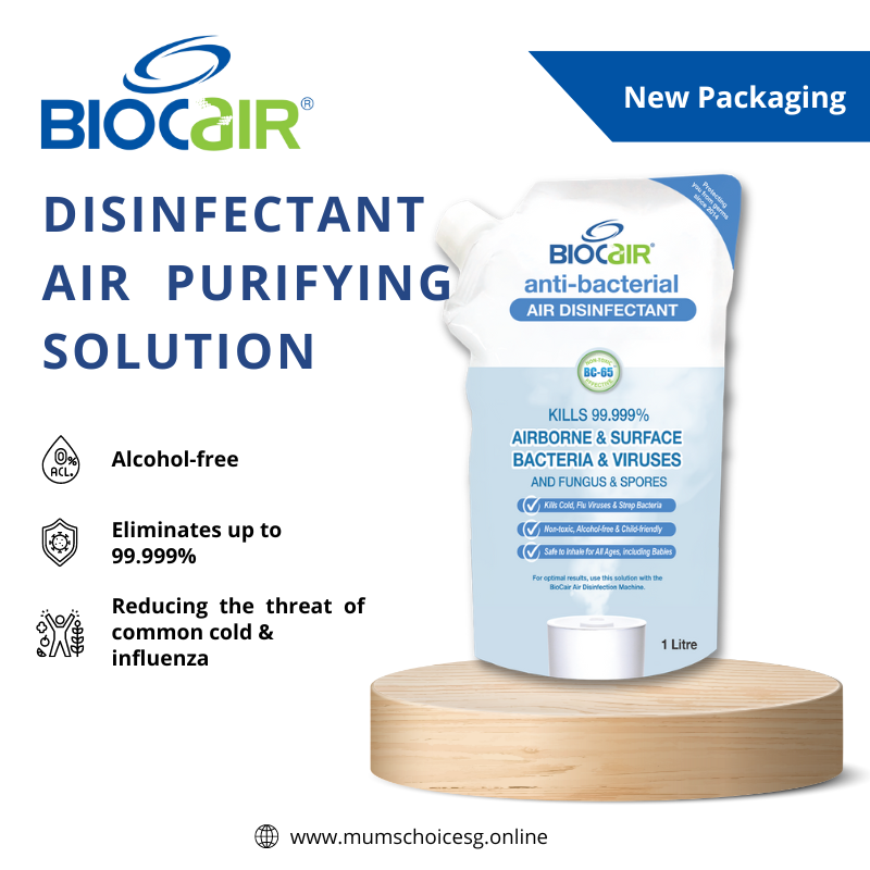 BioCair ® BC-65 4 Pack Anti-Bacterial Disinfectant Air Purifying ...