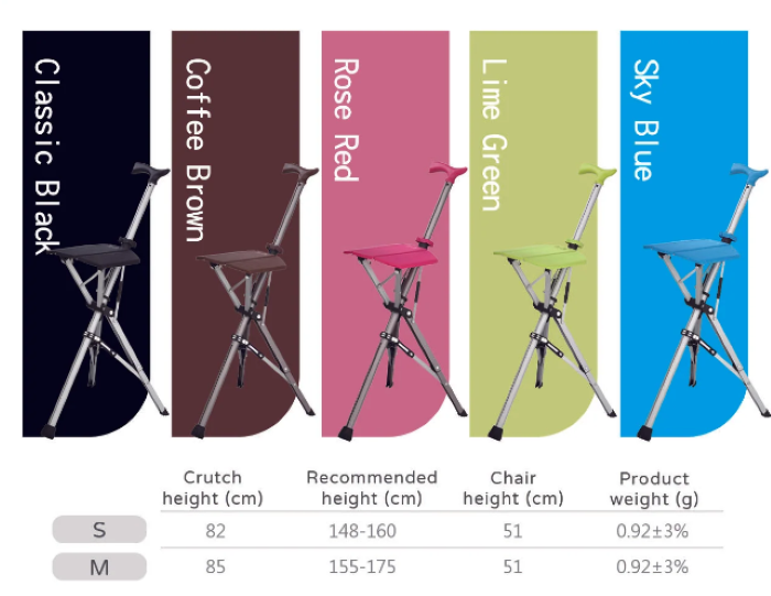 Ta-Da Chair 1 Walking Stick Seat | Ta Da Chair | Walking Cane | Shopee ...