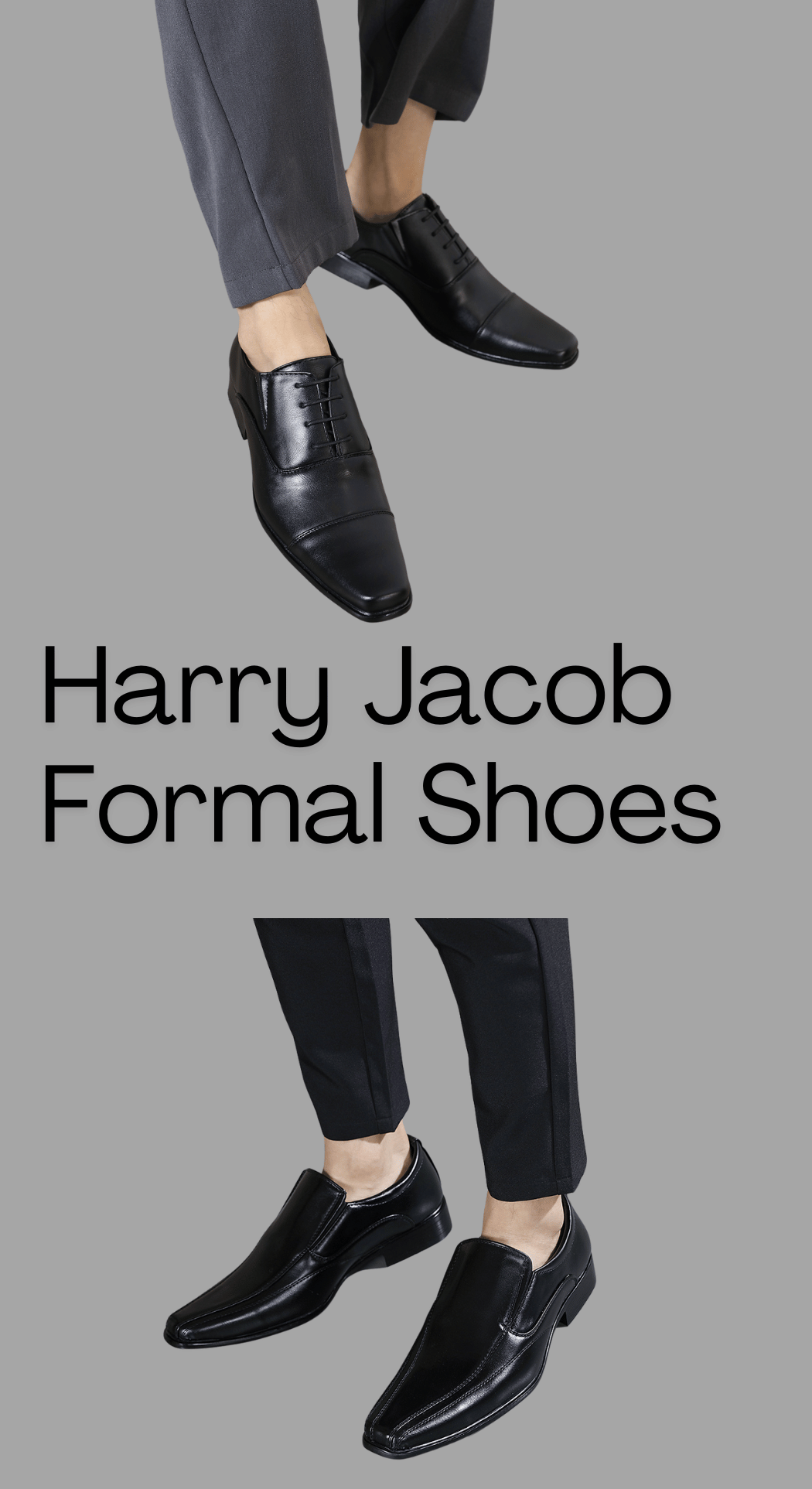 [BY SCHUMART] Harry Jacob Men Formal Shoes with Rubber Soles | Shopee ...