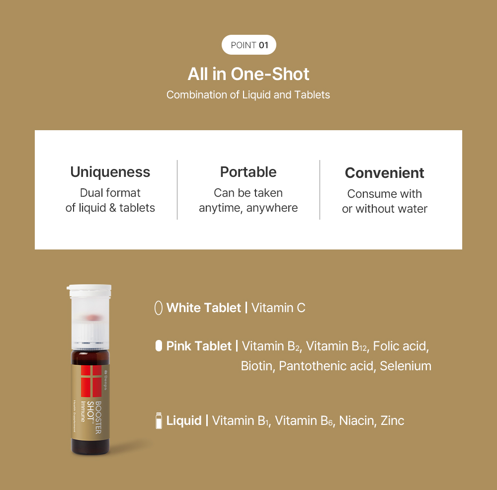 Denps Booster Shot Immune Support Multivitamin & Mineral Vitamin ...