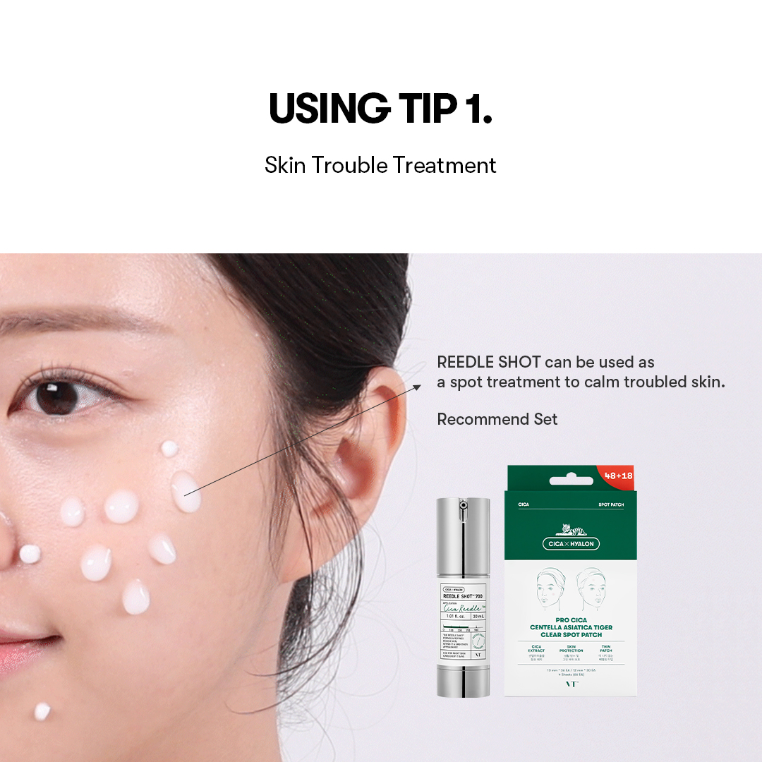 [VT] REEDLE SHOT 100 / 300 / 700 Silica, Microneedling skin booster ...
