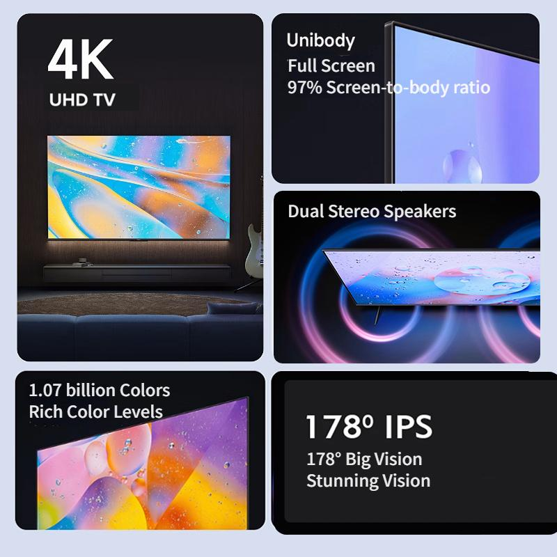 Android TV 4K HDR Smart TV | Android 13 | 32 55 inches | Google Play ...