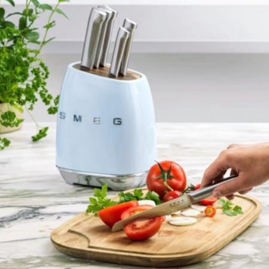 🇸🇬 [In Stock] Smeg Cutting Board Wood Chopping Board Antibacterial ...