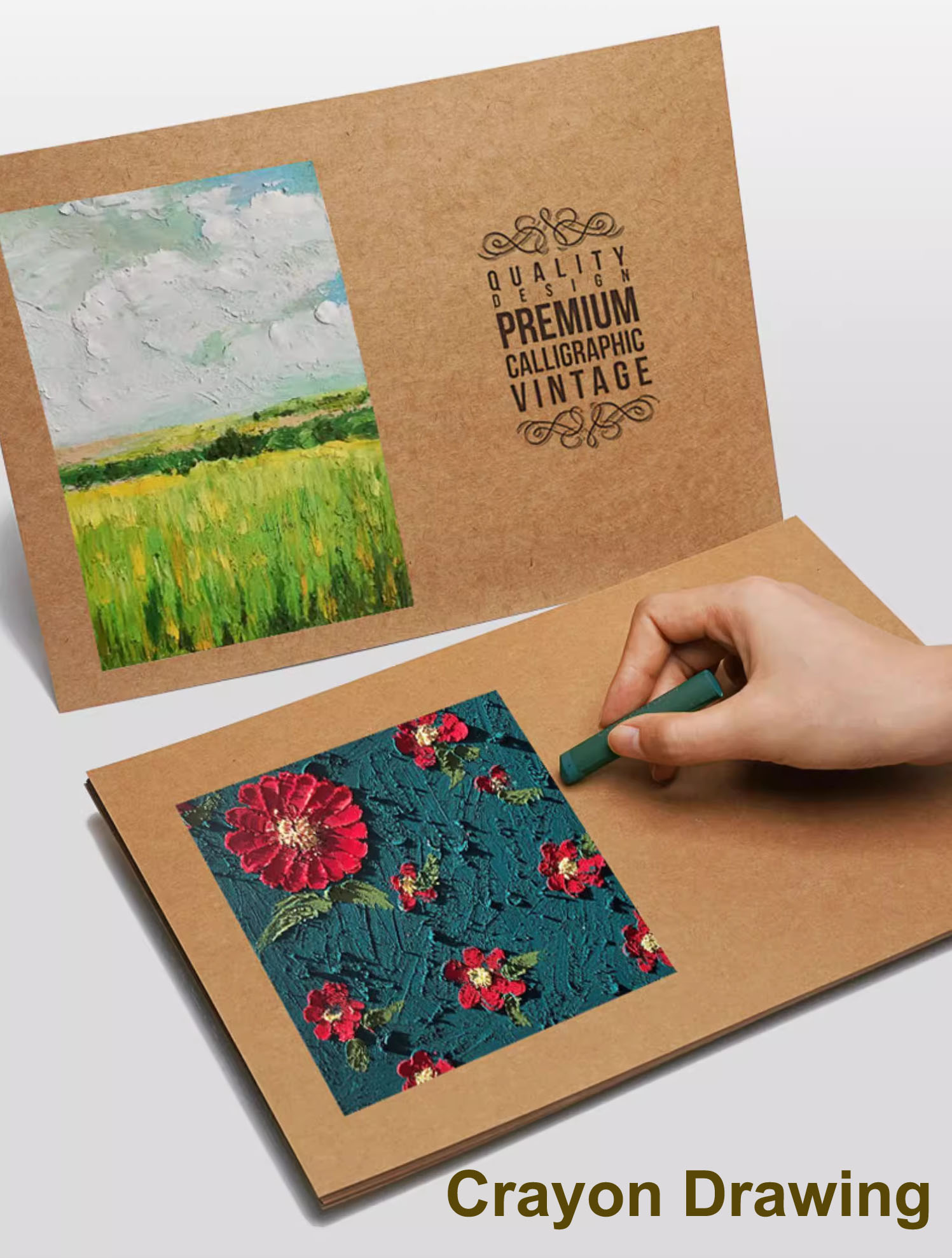Versatile Brown Kraft Paper for Crafting & Gift Wrapping - A4/A3 Sizes ...