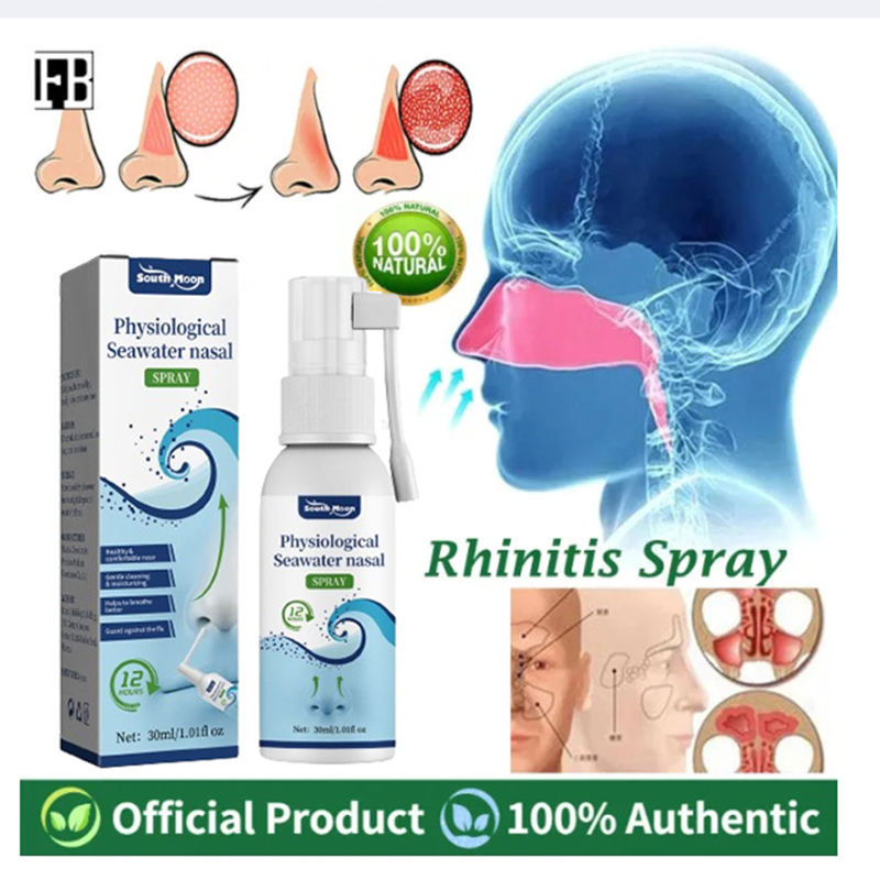 Nasal Spray Saline Nasal Spray Rhinitis Spray 30ML Allergic Rhinitis ...