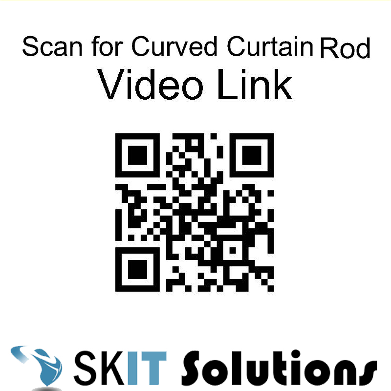 Adjustable L Shaped Bathroom Shower Curtain Rod Extendable Stainless ...