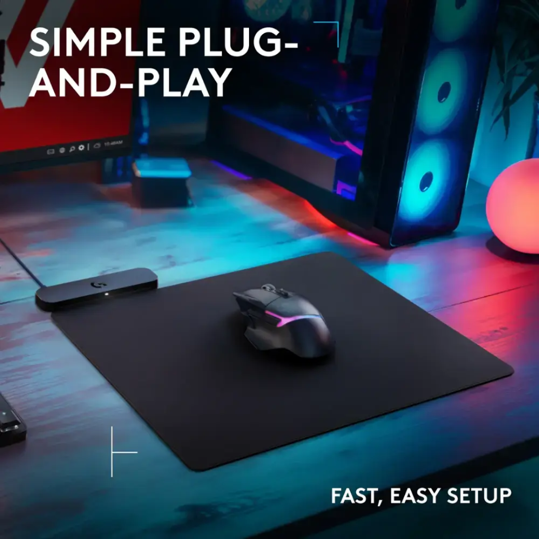 Logitech POWERPLAY 2 Wireless Charging Mouse Pad | Shopee Singapore