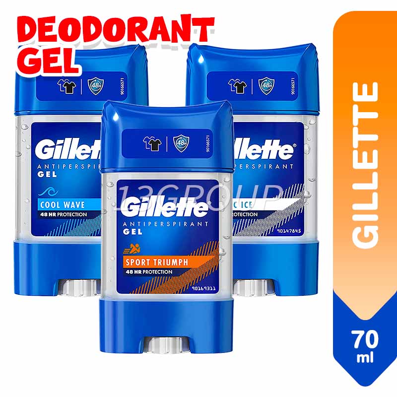 Gillette Antiperspirant Clear Gel Body Deodorant, 70ml | Shopee Singapore