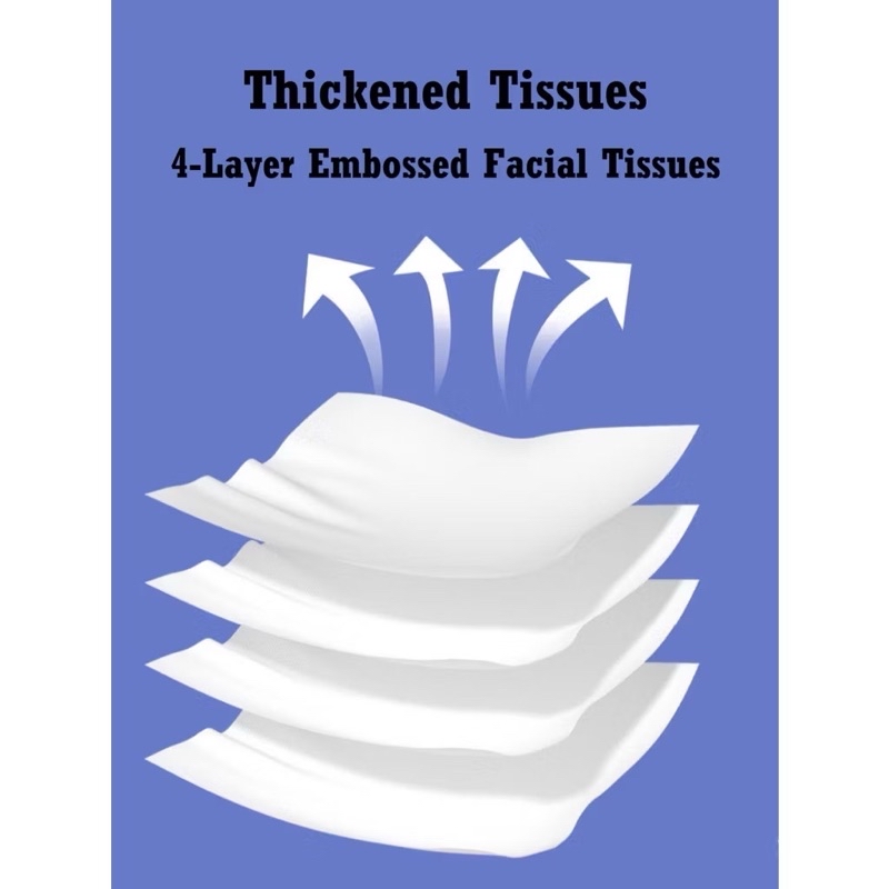 1280 PSC Tissue paper 6×320 Sheet, Bundle Pack with Free Hook 4 Ply ...