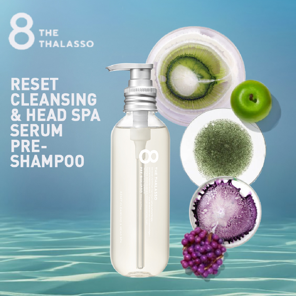 8 THE THALASSO Reset Cleansing & Head Spa Pre-Shampoo (For Scalp Detox ...