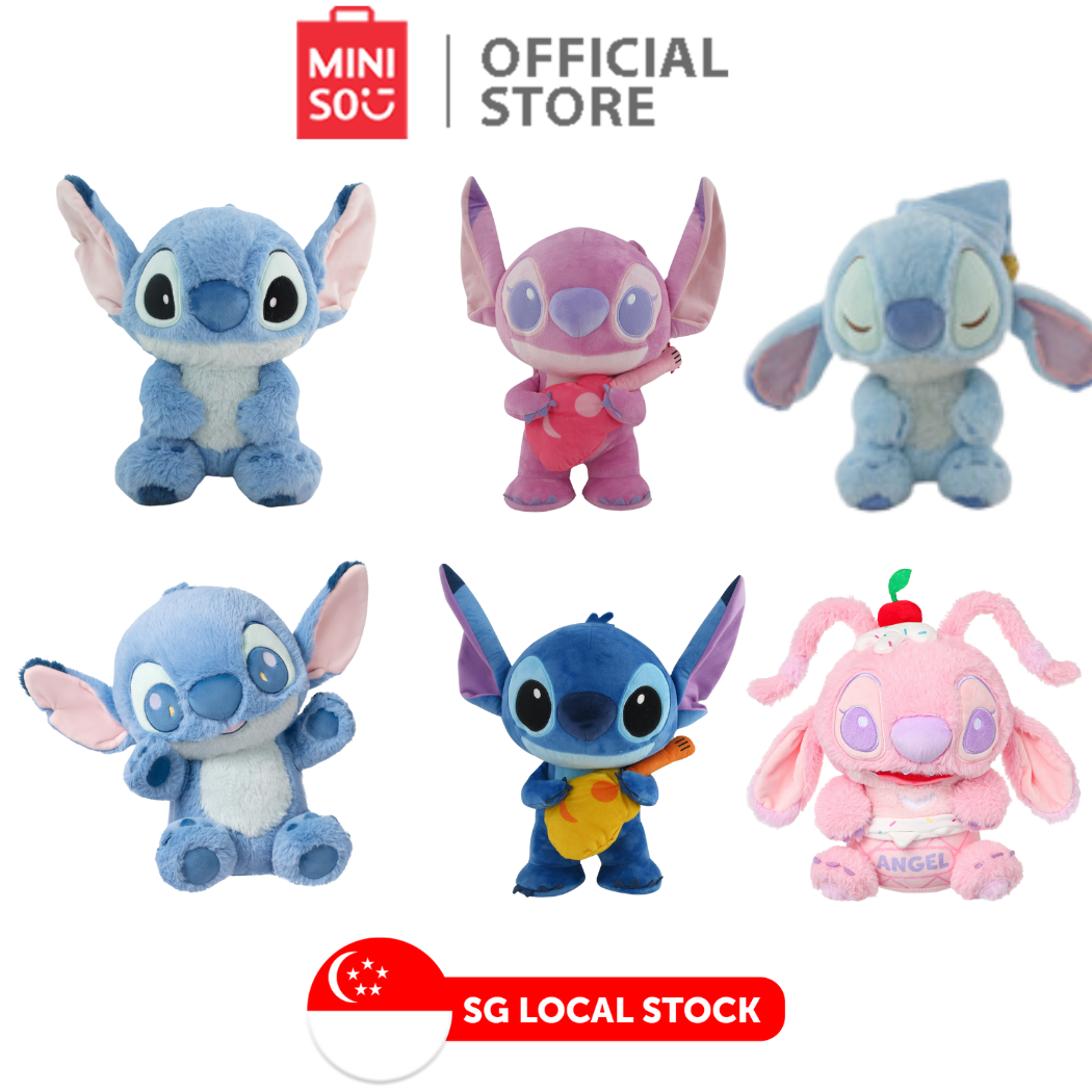 MINISO Disney Lilo & Stitch Collection/Fluffy Festival Collection(Stitch/Angel/Ice Cream Angel ...