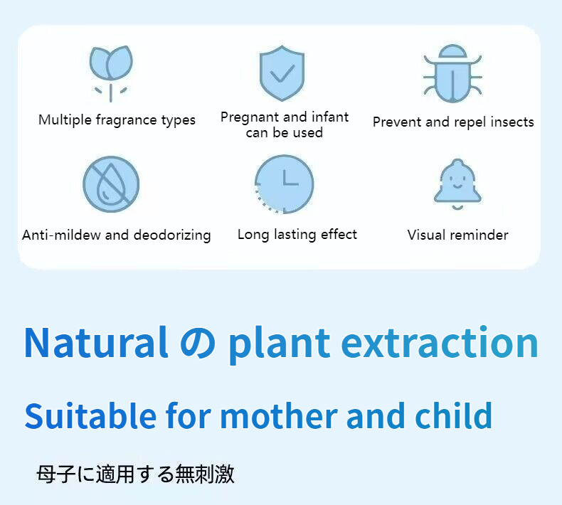 SG[stock] Japan mothball 40pcs/box Anti moth and anti mold Removing ...