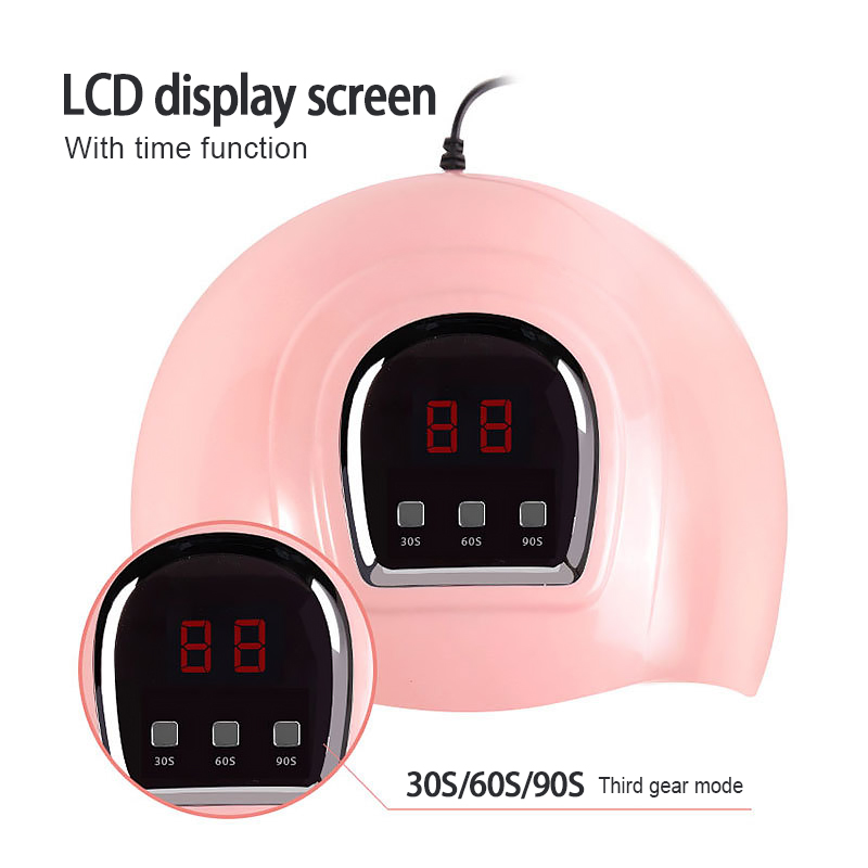 SG//54W UV LED Lamp For Nail Manicure 18 LEDS Professional Gel Polish Drying Lamps USB Curing ...