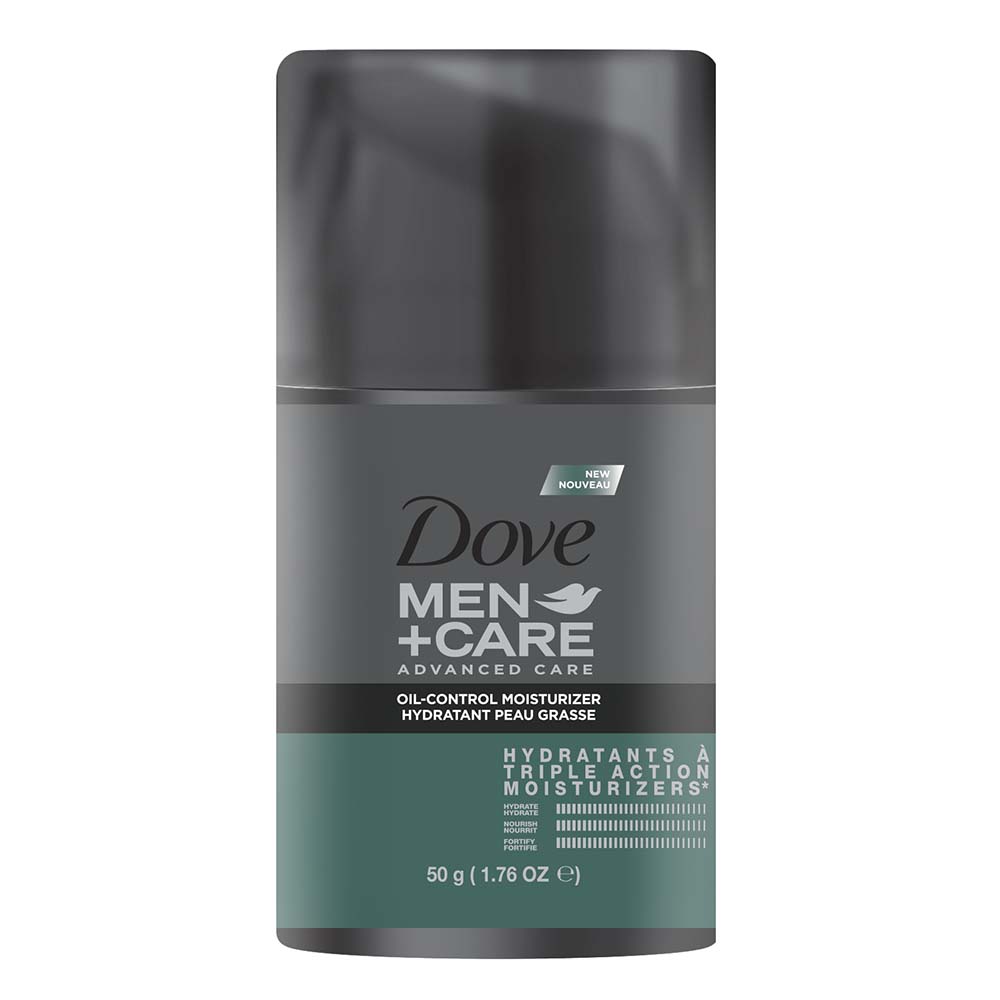 Dove Men+Care Face Moisturiser Extra Hydrating / Oil Control, 50G ...