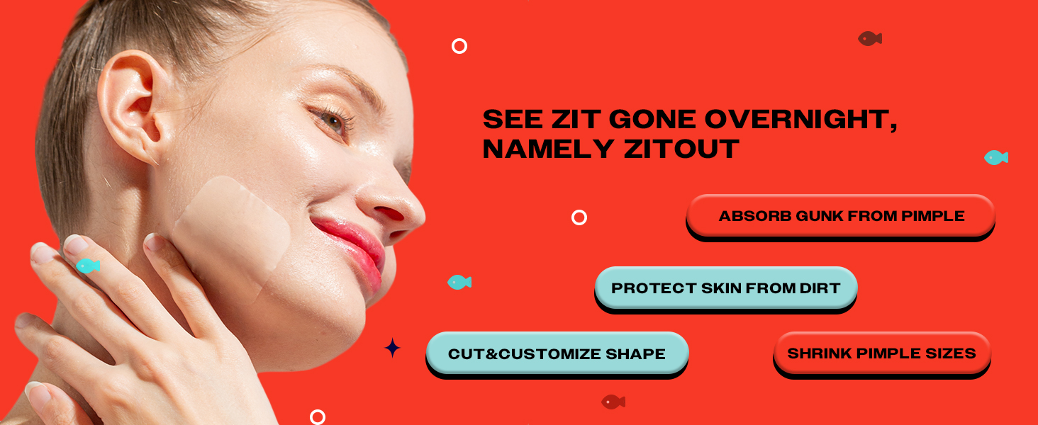 AVARELLE Pimple Cover Patches (50mm) Hydrocolloid with Tea Tree and ...