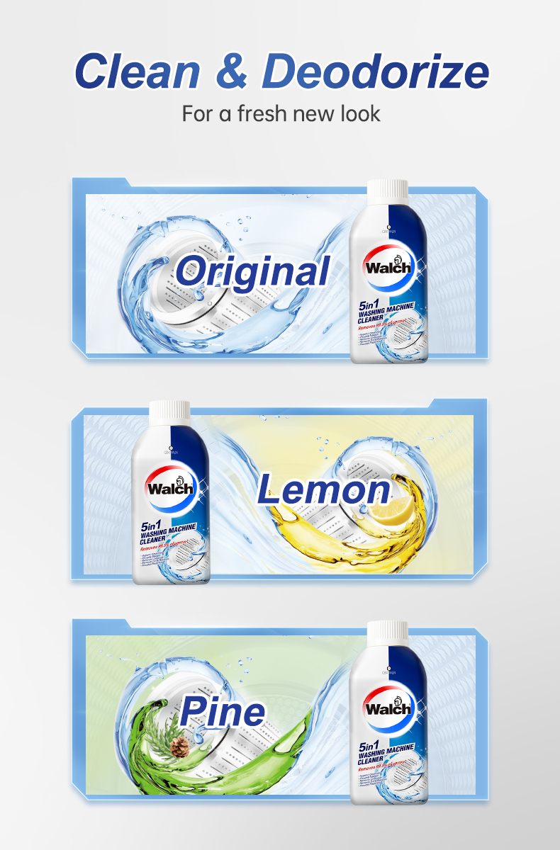 [New] Walch® 5in1 Washing Machine Cleaner 250ml x 2 Bottles | Shopee ...