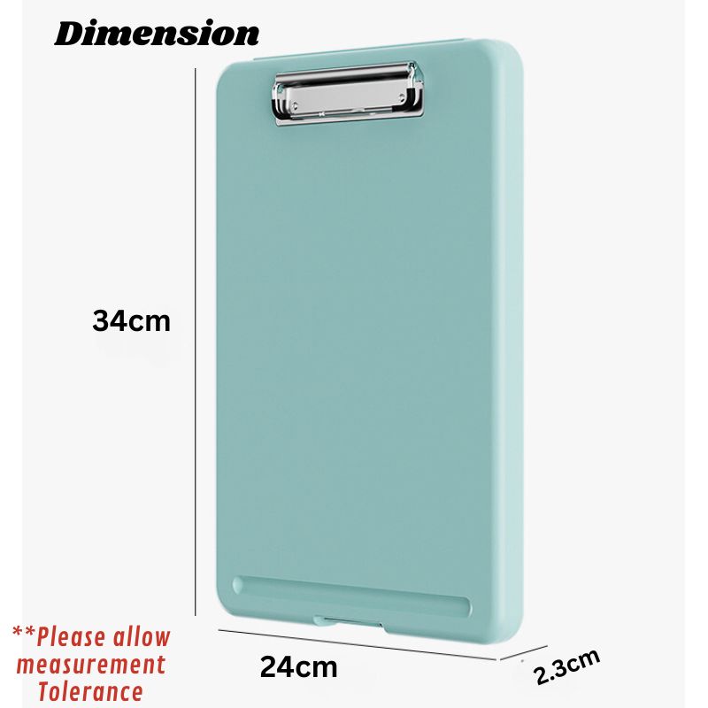 Plastic Clipboard with Storage, Clipboard Binder, School Stationary ...