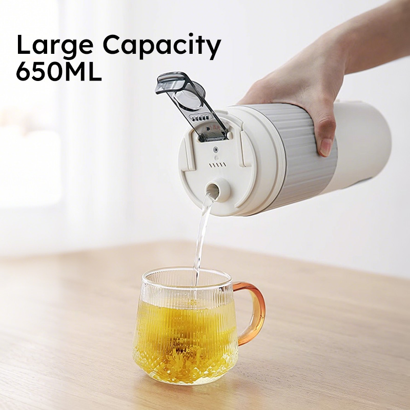 [SG] Portable Travel Electric Kettle with LCD Temperature Control Mini ...