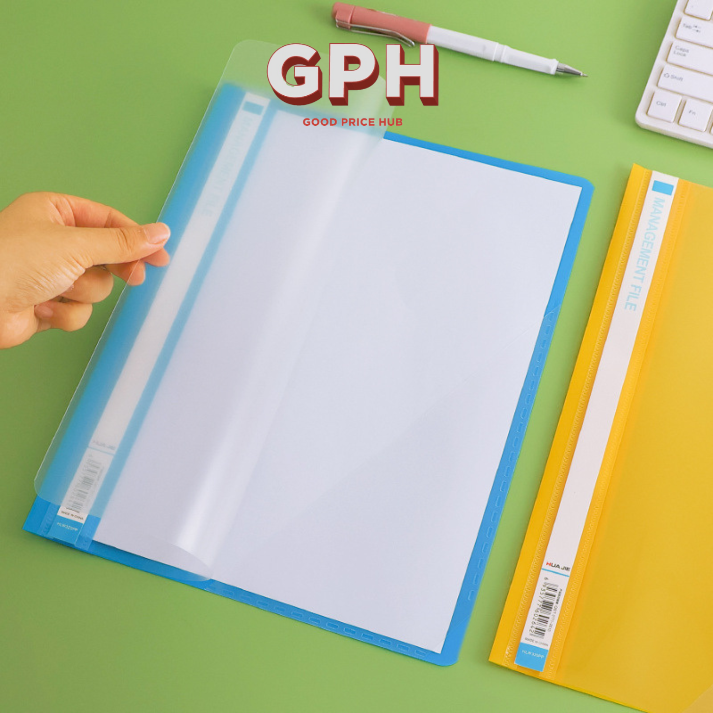 A4 Management File / 2 Hole Plastic Binder | Shopee Singapore