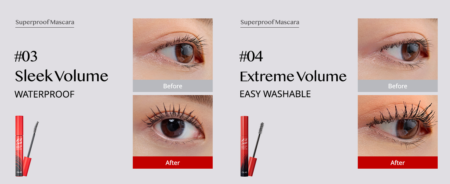 [CLIO] NEW | Kill Lash Superproof Mascara 7g (Curling/Volume/Extension ...