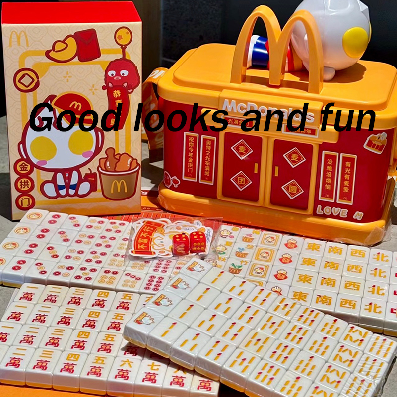SG [READY STOCK] 2025 McDonald's Mini mahjong set signed by Ultraman ...