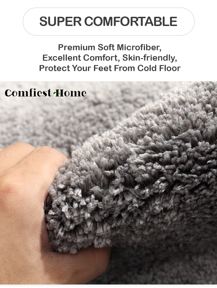 SG INSTOCK🇸🇬Bath mat Bathroom Toilet Floor Shower Rug Pad Anti-Slip ...