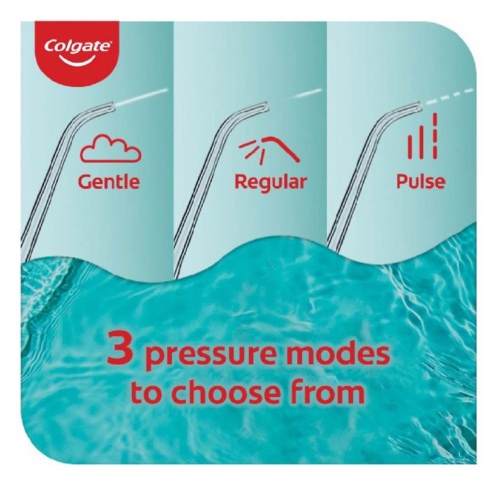 COLGATE Portable Blast Water Flosser Teal Green Packset consists ...