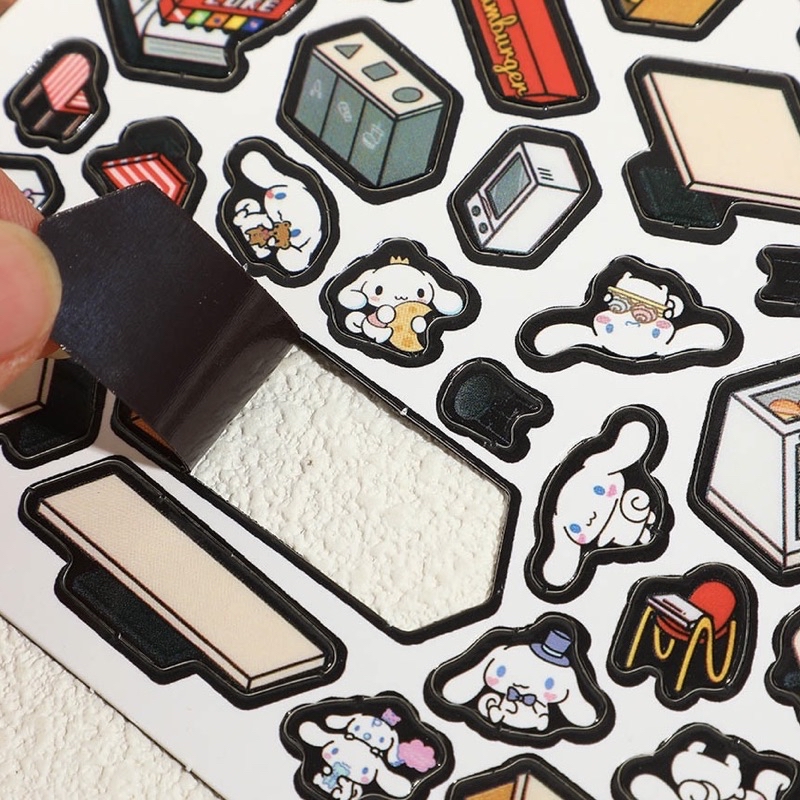 DIY 3D magnetic landscape sticker sanrio / labubu | Shopee Singapore