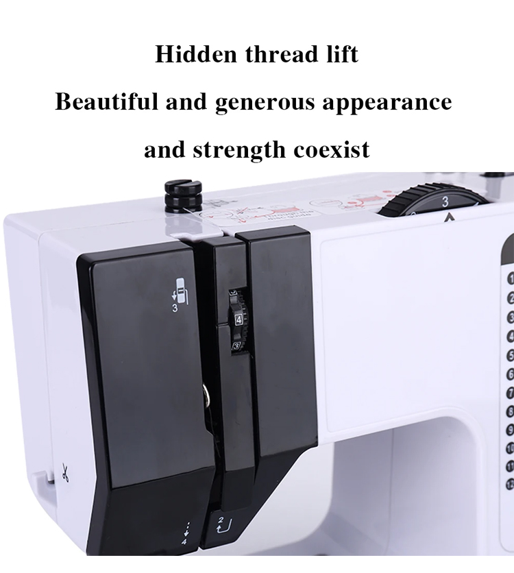 38 Stitches Mini Sewing Machine Electric Double Thread Sewing Machine ...