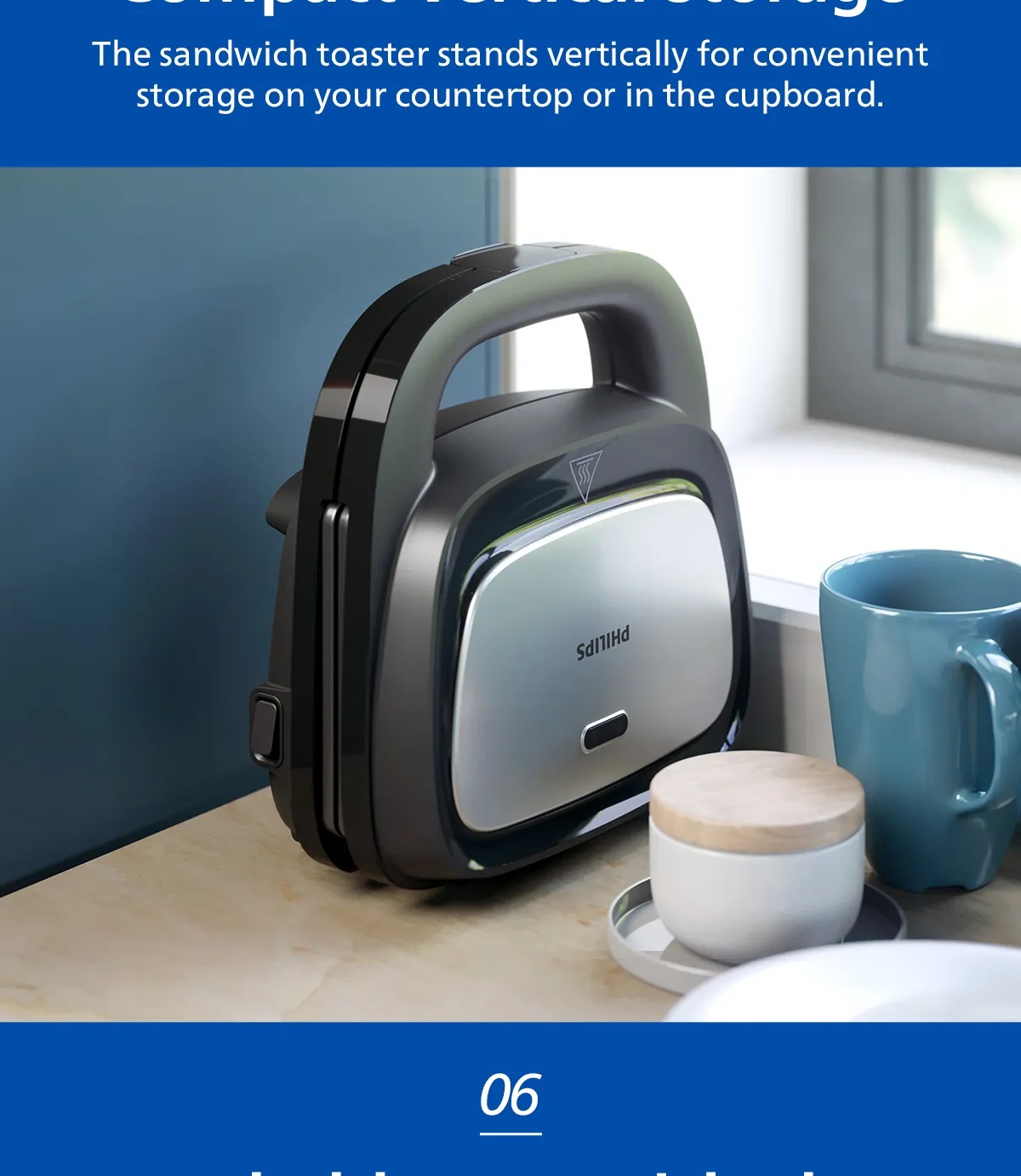 Philips HD2350/80 Sandwich Maker 5000 Series 750W | Shopee Singapore