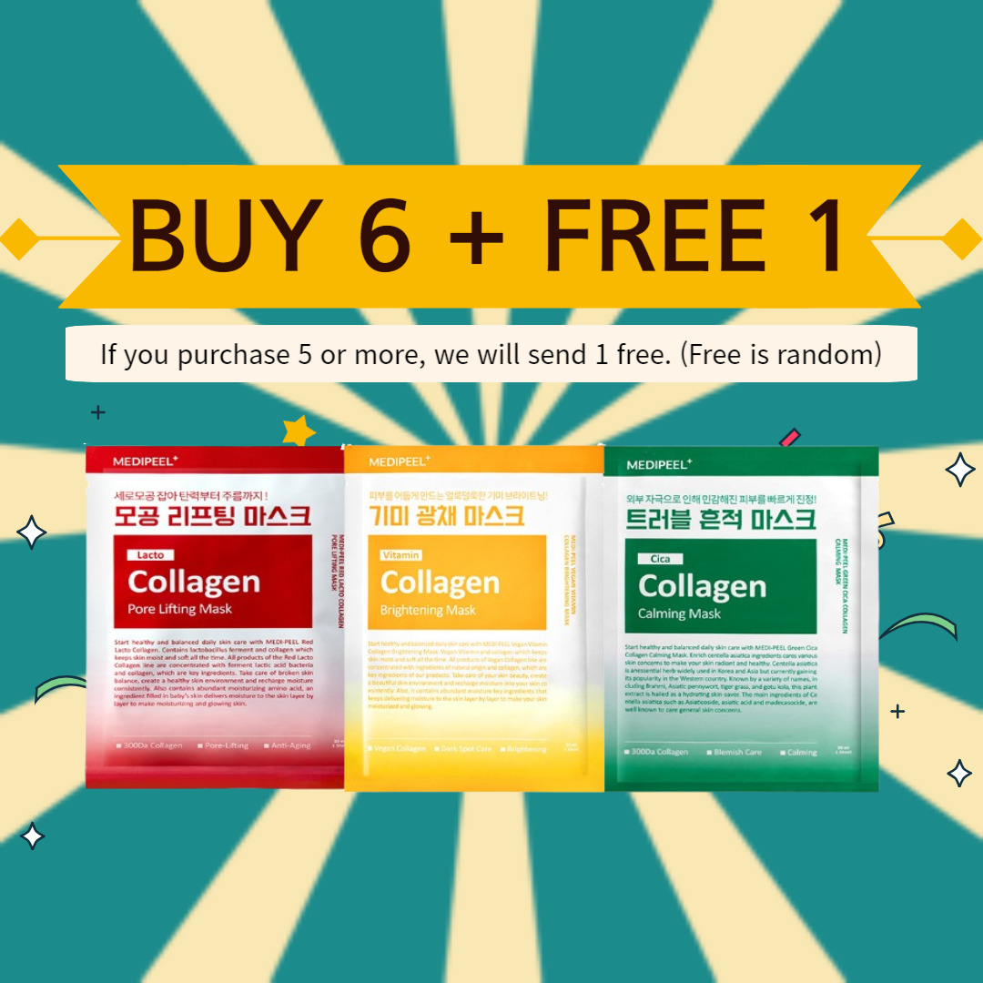 [Korea MEDIPEEL] Collagen Face Mask :Red Lacto Collagen Pore Lifting ...