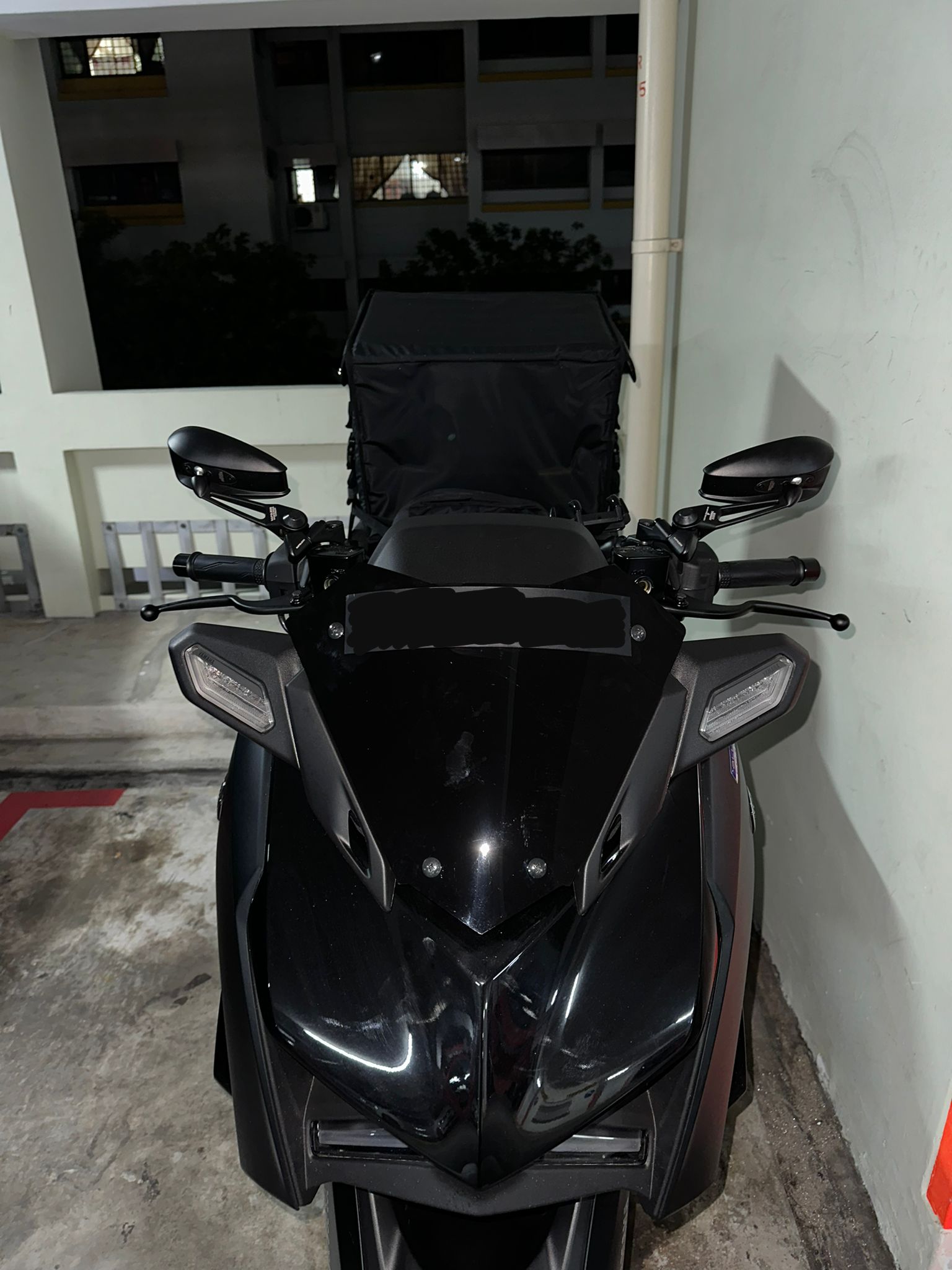 Napoleon Motorcycle Mirror Anti Glare Wide Angle Nmax Xmax XSR155 ...