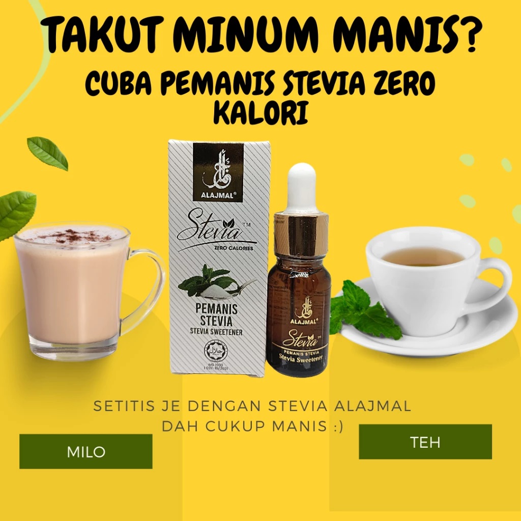 ALAJMAL Stevia Sweetener | Diabetic-Friendly | Halal-Certified | The ...
