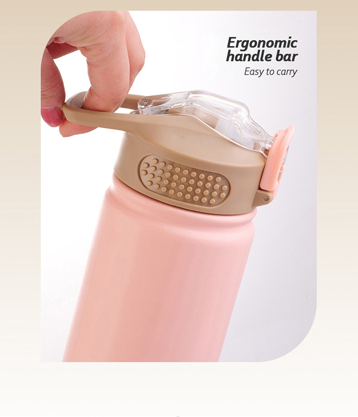 [SG] TYESO Outdoor Portable Gym Sports Water Bottle Stainless Steel Thermal Tumbler Vacuum Flask ...