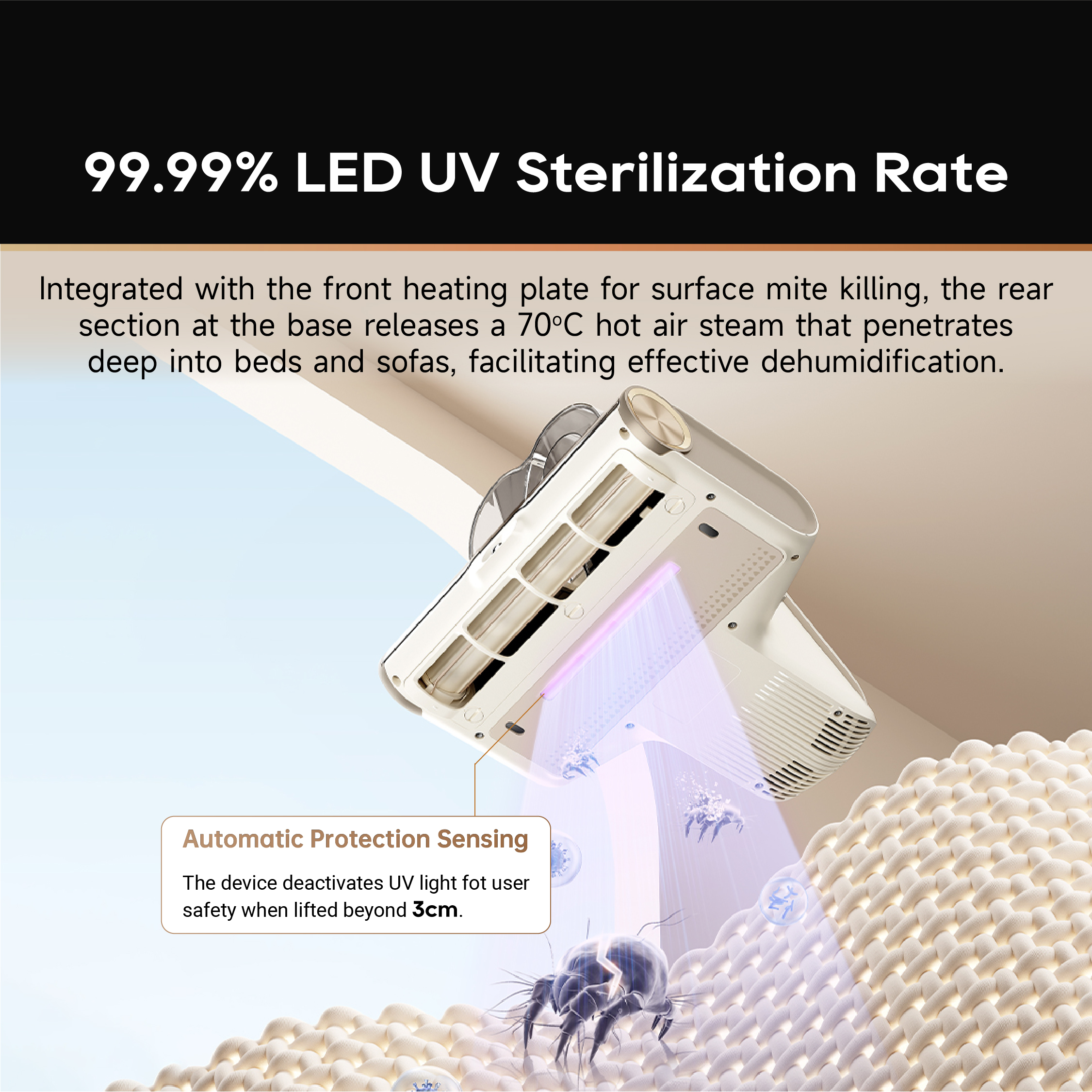 【NEW】Dreame D20 Pro Dust Mite Vacuum | 55°C Heating | Hot Air ...